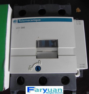 telemecanique contactor LC1 D80